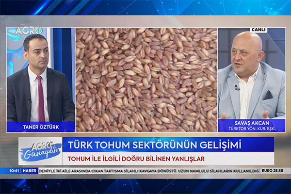 Türkiye Tohumcular Birliği - TÜRKTOB BAŞKANI SAVAŞ AKCAN AGRO TV'DE ... Türkiye Tohumcular Birliği - TÜRKTOB BAŞKANI SAVAŞ AKCAN AGRO TV'DE ...